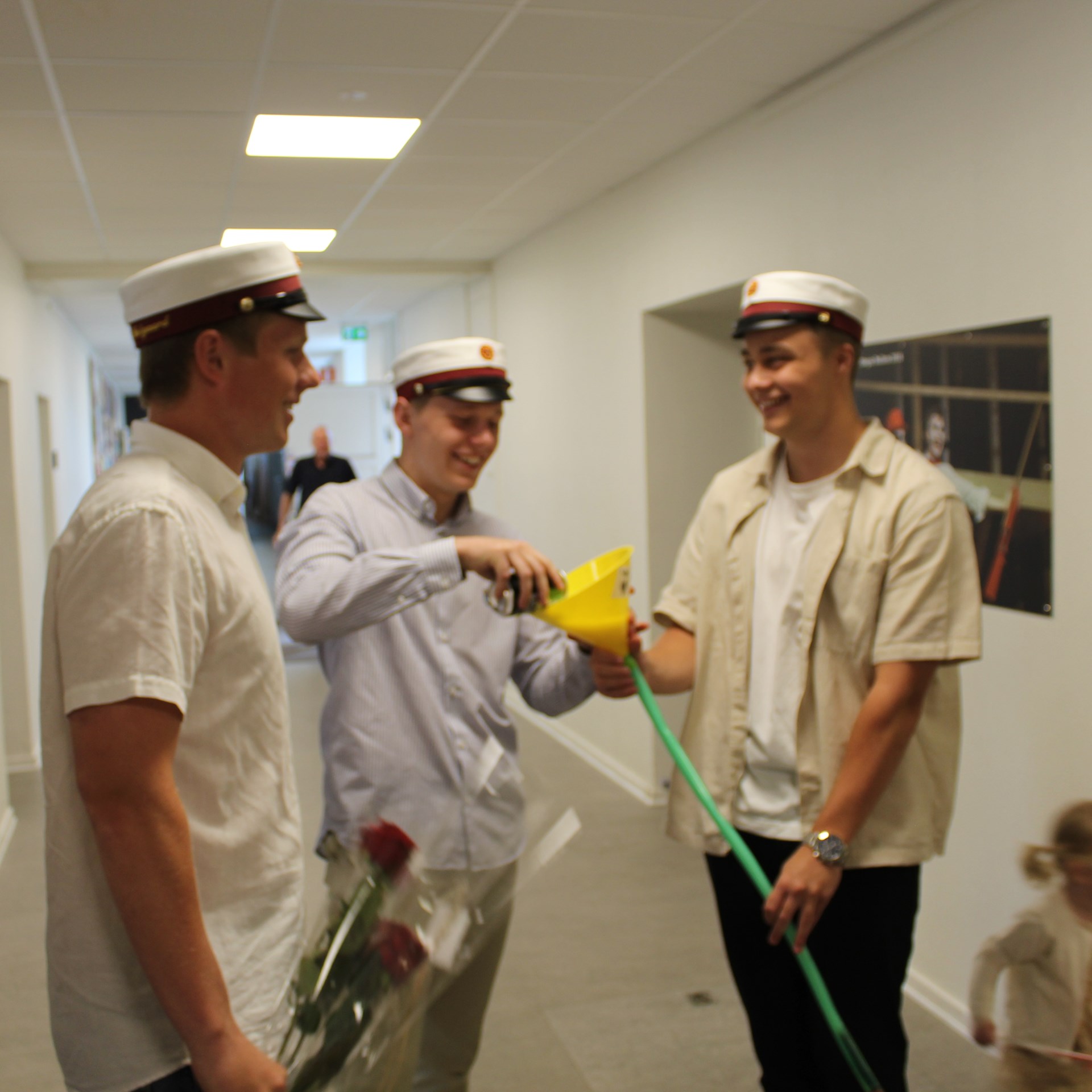 De første studenter