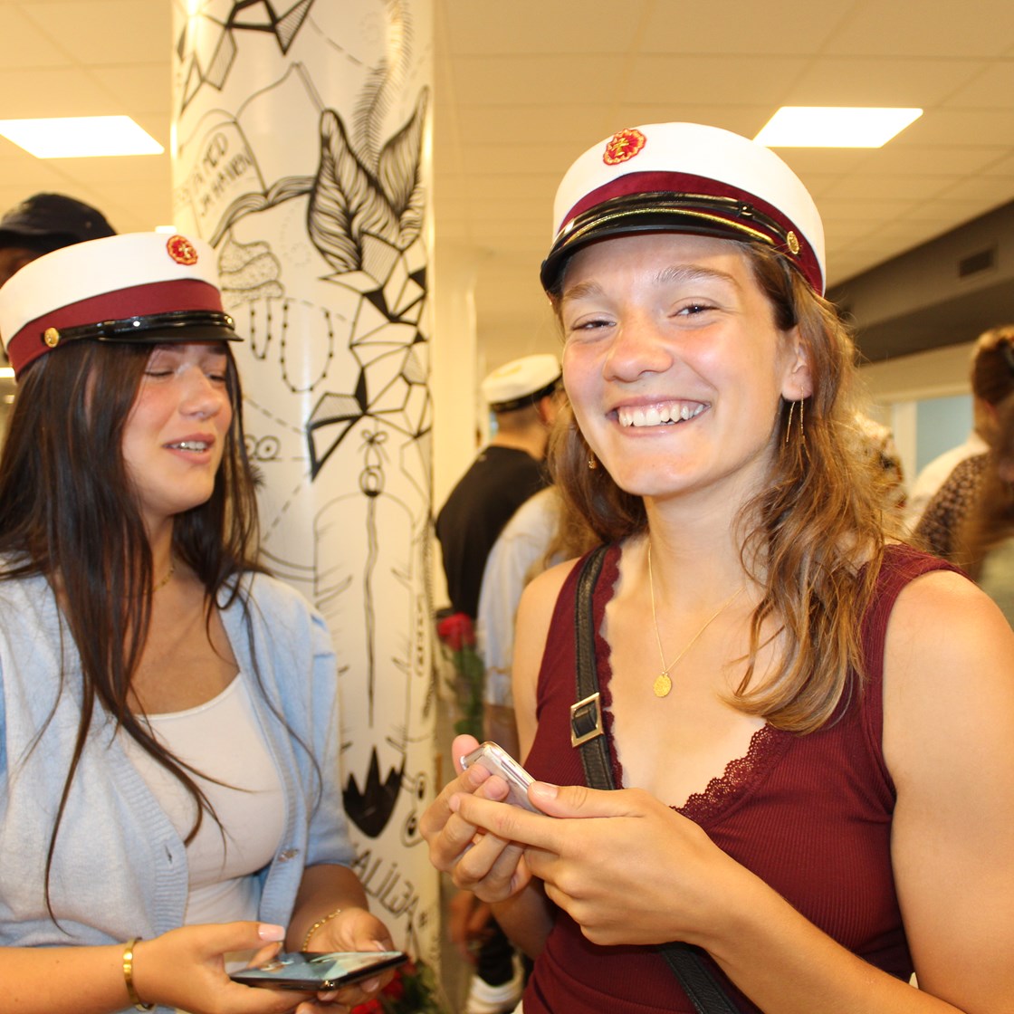 De første studenter